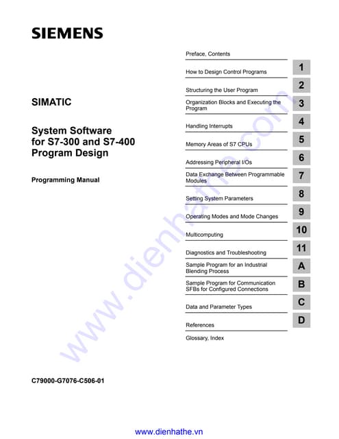 S7 300 blocks structure hardware configuration.ppt | Programming Languages | Computing