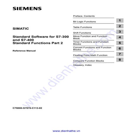 Siemens s7 300-400-standard software for s7-300 400-2 | PDF