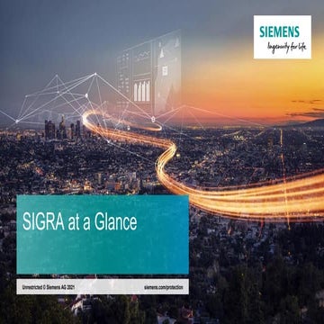 Siemens PSS®SINCAL – simulation software for analysis and planning of ...