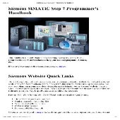 Siemens simatic step_7_programmers_handbook | PDF