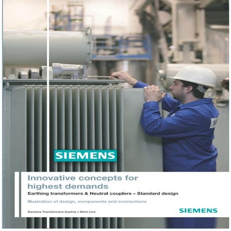 Siemens Transformers Linz (STL) - Medium Voltage Earthing Transformers ...