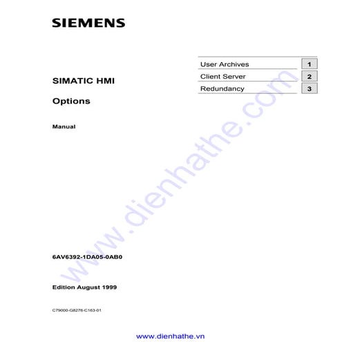 Siemens win cc manual simatic hmi options | PDF