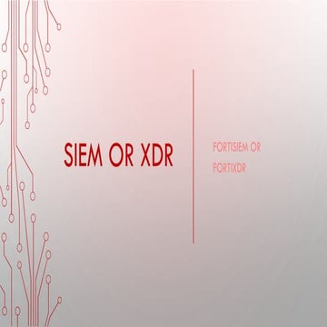 a comparison between SIEM versus XDR.pdf