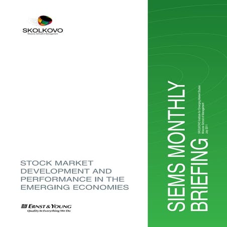Stock Market Development and Performance in the Emerging Economies | PDF