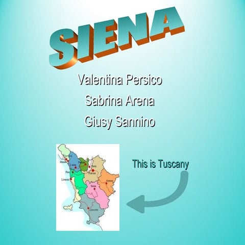 Siena | PPT