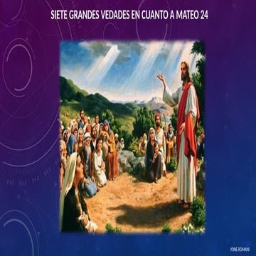 LAS SEÑALES DE LA SEGUNDA VENIDA DE CRISTO | PPS