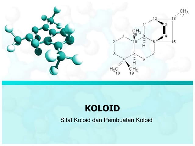 Ppt sistem koloid | PPTX