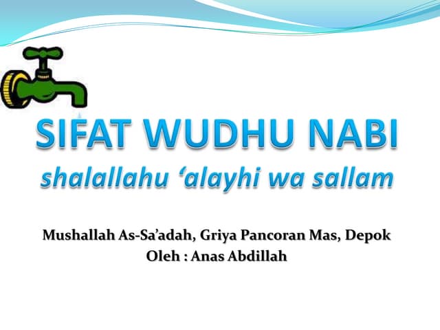Power point wudhu | PPTX