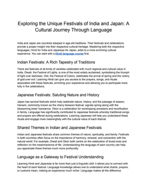 Why Japanese People Respect Indian Culture | PPT