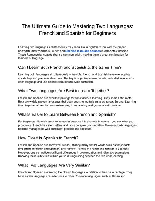 Learn French Online | PPT
