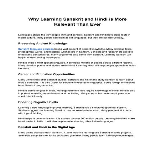 SIFIL- Why Learning Sanskrit and Hindi is More Relevant Than Ever.pdf