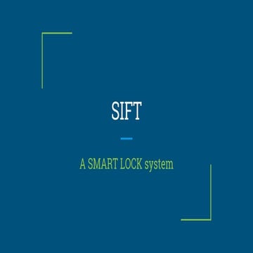 Sift | PPT