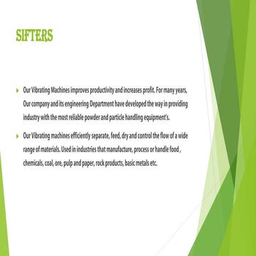 Sifters | PPT