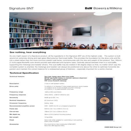 Sig8 nt fiche produit | PDF