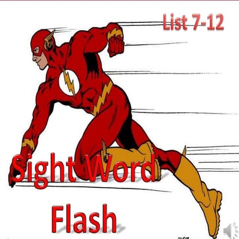 Sight word flash (7 12) | PPT