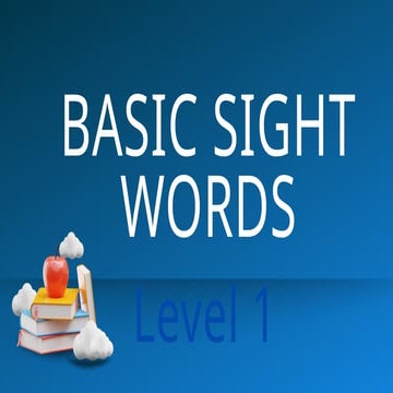 SIGHT WORD G1 for Vocabulary and Spelling.potx