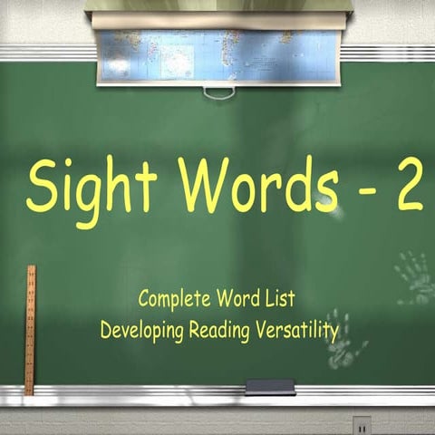 Sight Words 2 | PPT