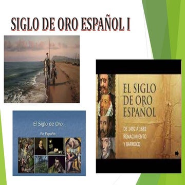 SIGLO DE ORO ESPAÑOL I.pptx