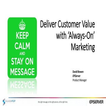 Always on marketing | PDF