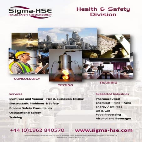 GLOBAL PROCESS SAFETY COMPLIANCE STARTS HERE WITH SIGMA-HSE | PDF ...