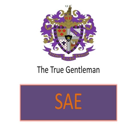 Sigma alpha epsilon | PPTX