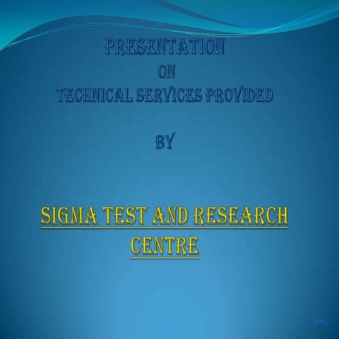 Sigma intro | PPTX