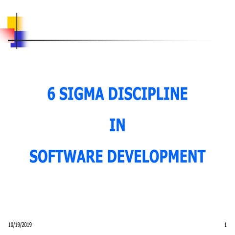 Sigma sdlc | PPT