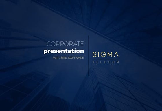 Sigma Telecom - Technical | PPT
