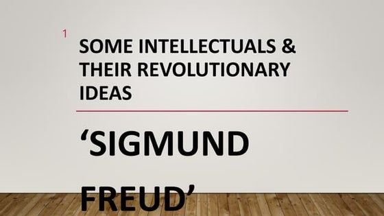 Sigmund Freud's Psychosexual Stages of Development | PPTX