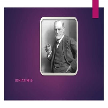 Freud y su teoría | PPTX