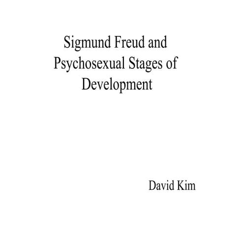 Sigmund Freud And | PPT