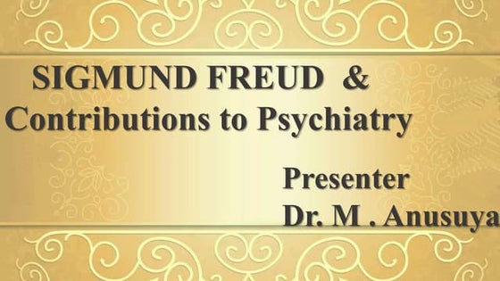 Sigmund Freud a great pharmacologists contributed | PPT