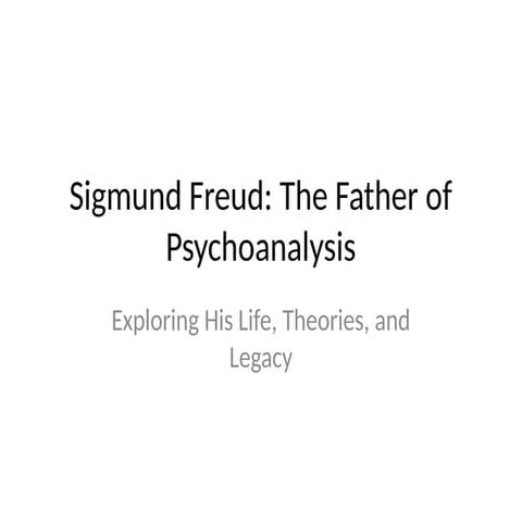 Sigmund_Freud_Presentation Science, Technology and Society.pptx