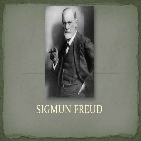 Psiquiatria. Sigmun Freud. Cinco conferencias. Parte 4 y 5.pptx