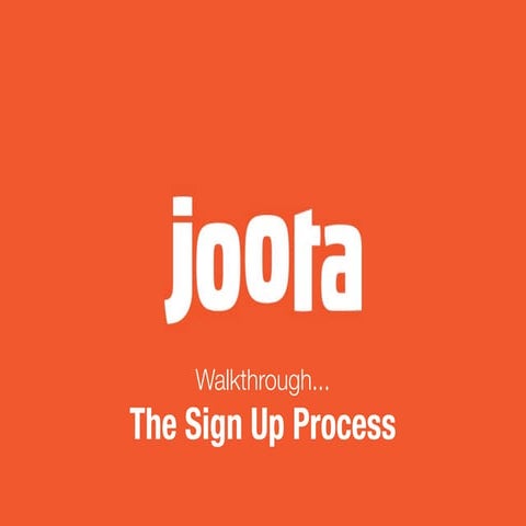 The Sign Up Process | KEY