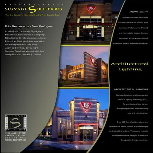 Signage Solutions | PDF