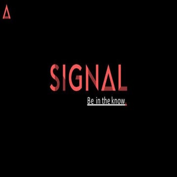 Signal Ai Pitch Deck | PPT