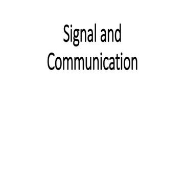 Signal and Communication.pptx