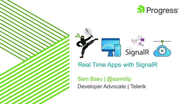Real Time Apps With Signalr Core Ppt 7615