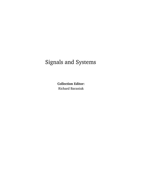 OPERATIONS ON SIGNALS | PPT