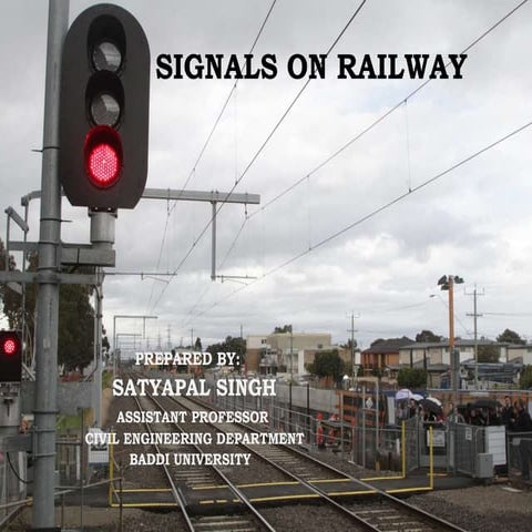 indian railway signal system ppt