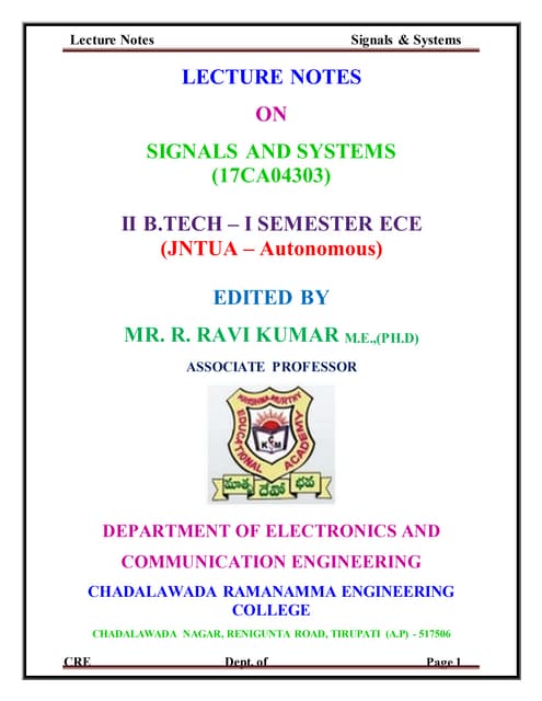Energy & Power Signals |Solved Problems| | PPTX | Technology & Computing