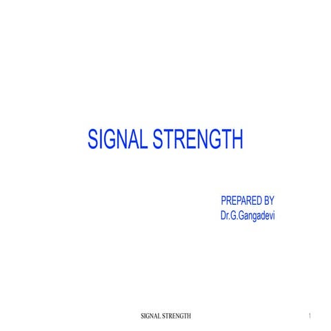 Signal strength.pptx