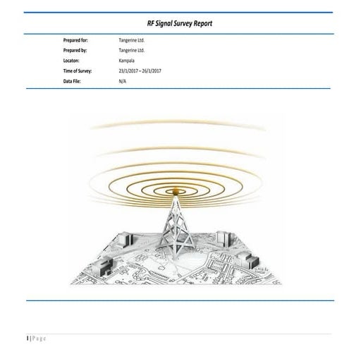 Signal survey report | PPT