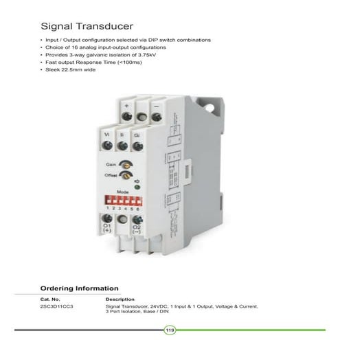 Signal Transducers - GIC India | PDF