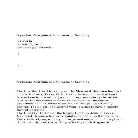 Signature Assignment Environment ScanningMGT498Ma.docx