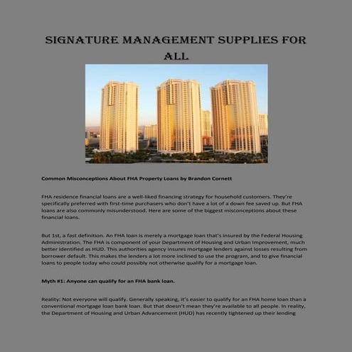 Signature Management | PDF