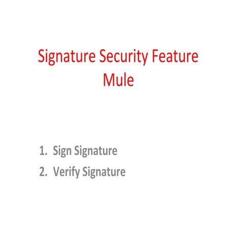 Distributed Locking in Mule | PPT