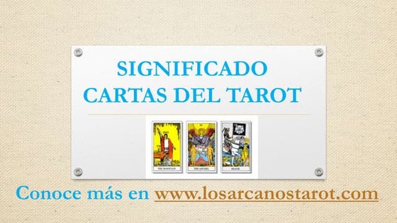 Tarot Cards Meanings | PPT