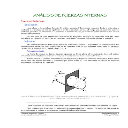 Significado de cortante y momento flector | PDF